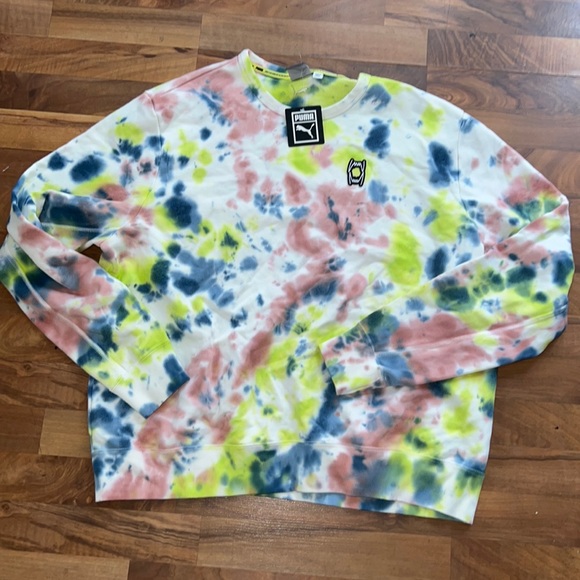 Puma | Shirts | New Puma Pivot Crew Td Sweater | Poshmark